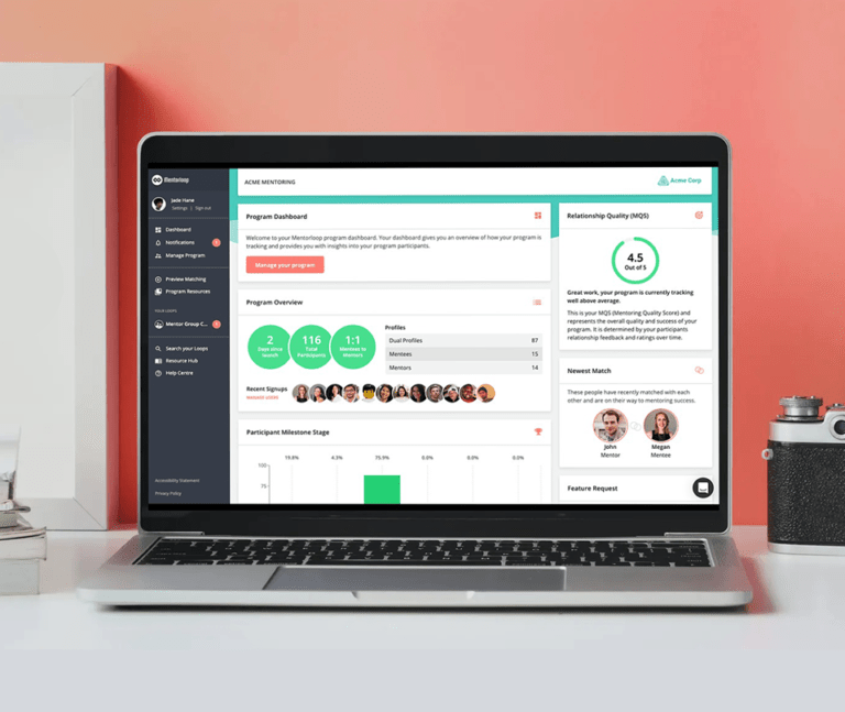 How it Works - Mentorloop Mentoring Software
